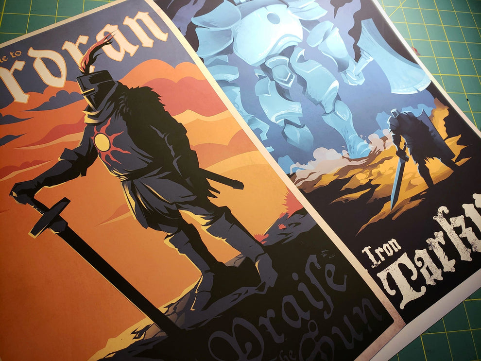 BLACK IRON TARKUS Art Print- Posters Designed & Printed In-House ...