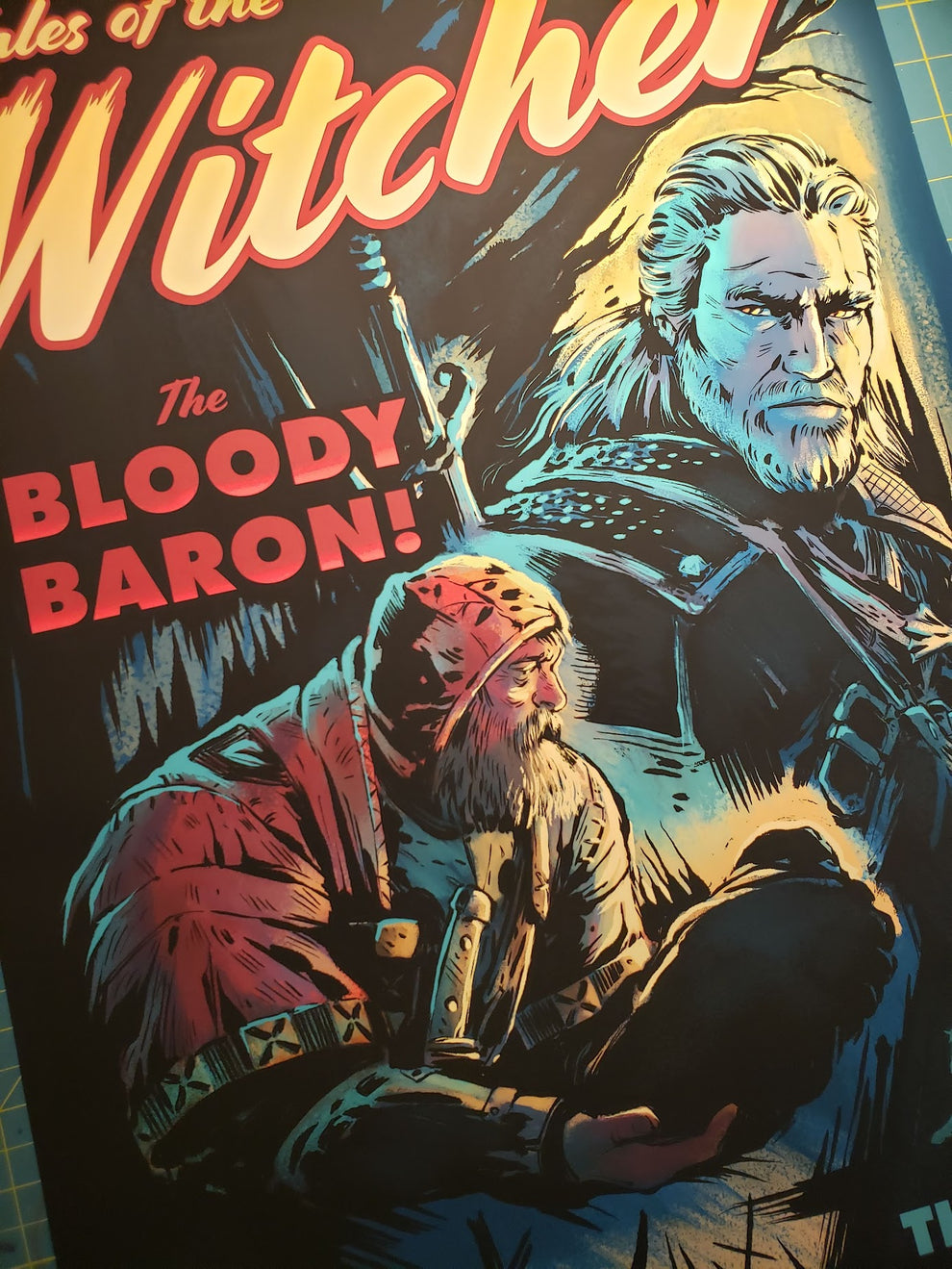 BLOODY BARON Art Print- Posters Designed & Printed In-House – Crowsmack