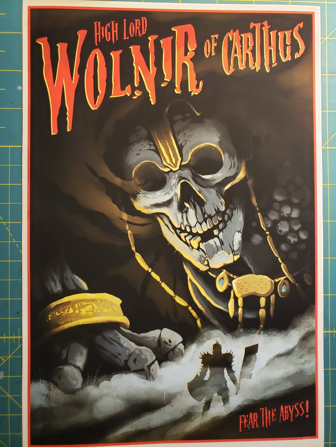 HIGH LORD WOLNIR Art Print- Posters Designed & Printed In-House – Crowsmack