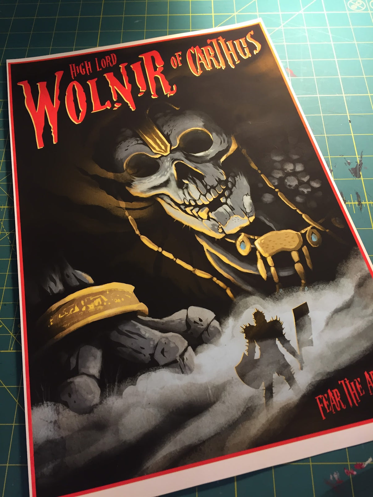 HIGH LORD WOLNIR Art Print- Posters Designed & Printed In-House – Crowsmack