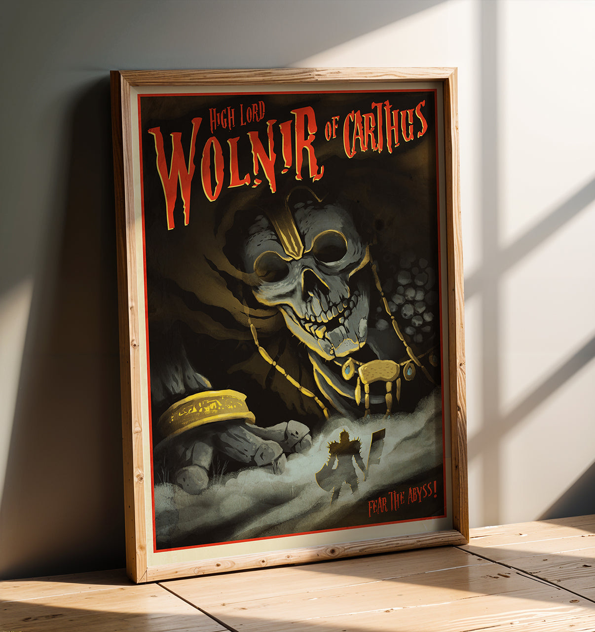 HIGH LORD WOLNIR Art Print- Posters Designed & Printed In-House – Crowsmack