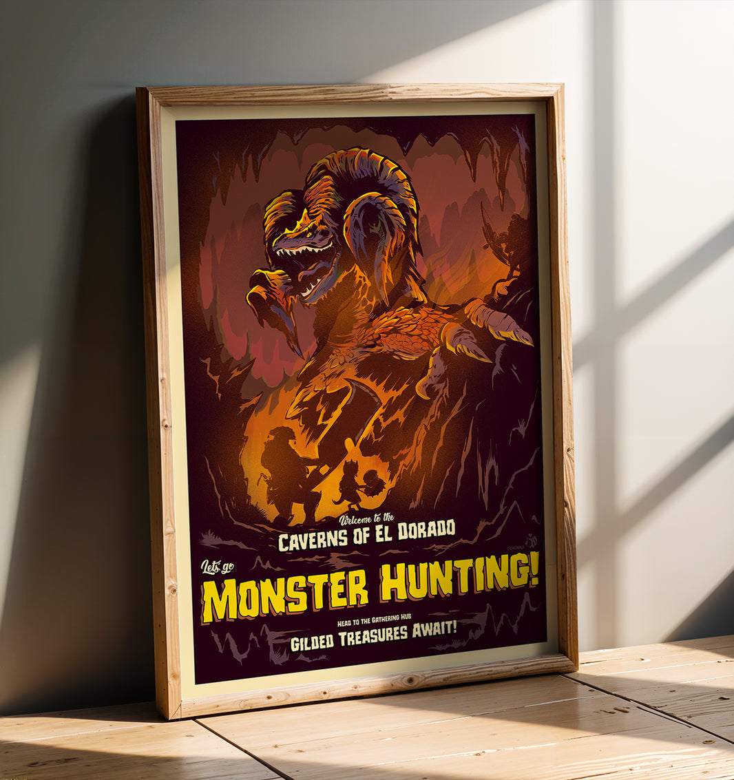 Video Game Posters And Prints By Crowsmack Tagged Monster Hunting