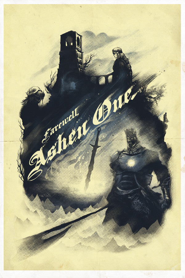 Firelink Shrine Video Game Poster – Crowsmack