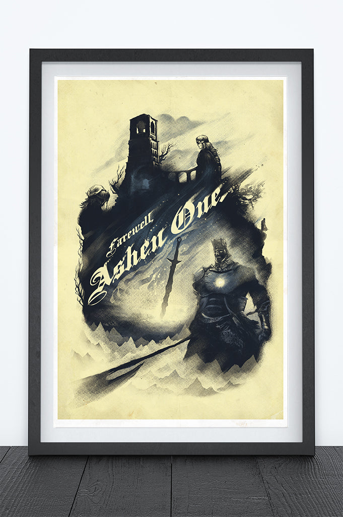 Firelink Shrine Video Game Poster – Crowsmack